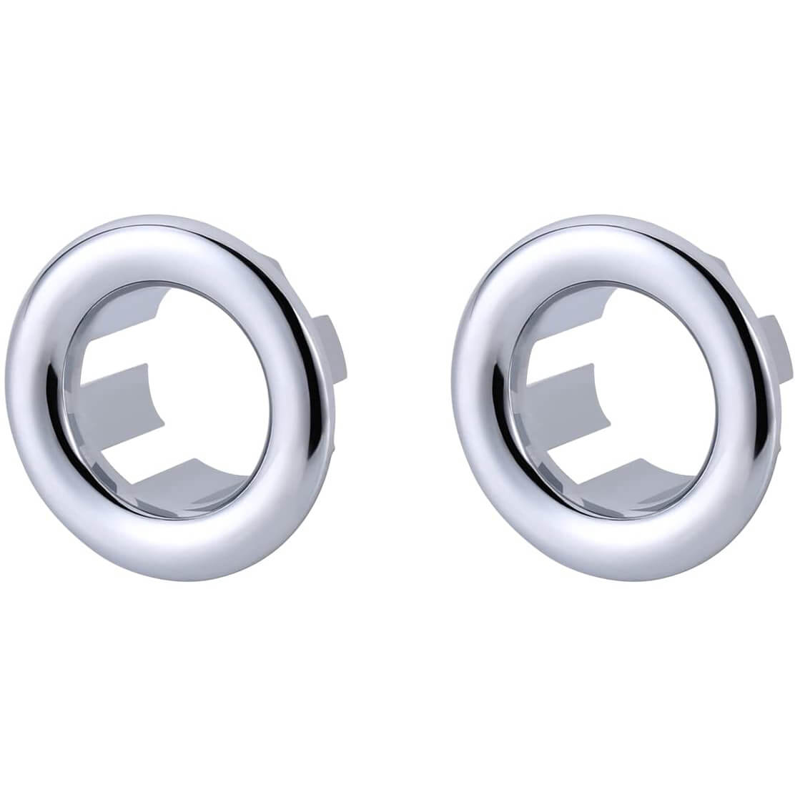 Basin Overflow Cover Sink Basin Overflow Ring, YuCool 8 Pack Chrome ...